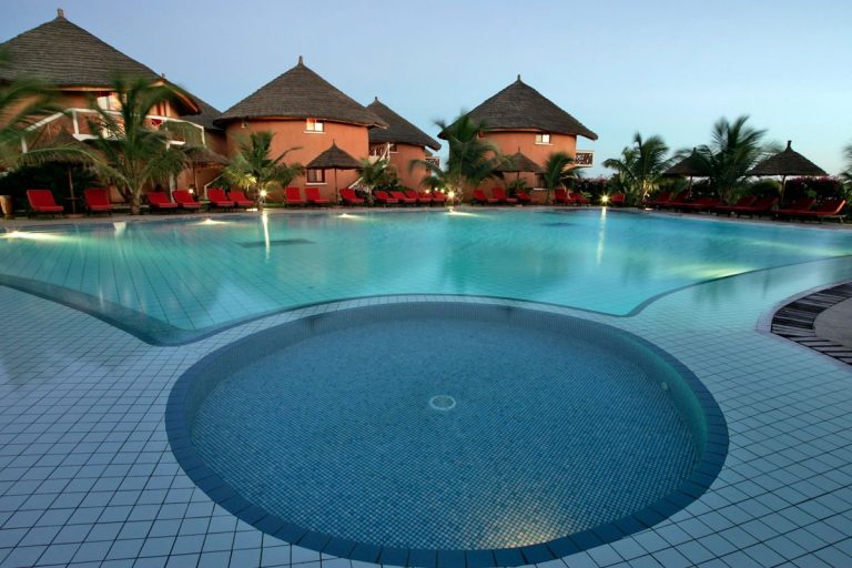 The classic Lamantin Beach Resort and Spa in Senegal