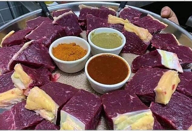 Why Ethiopians Feast On Raw Meat Wholeheartedly