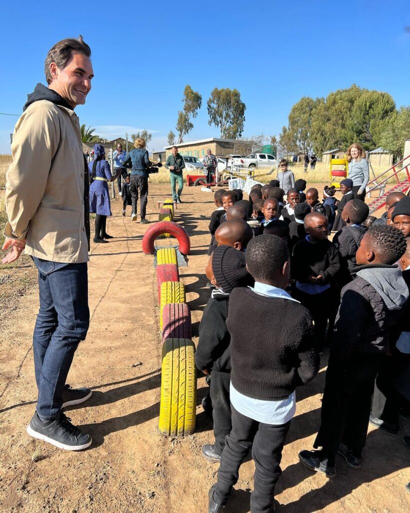 What Inspired Roger Federer Lesotho Visit - See Africa Today